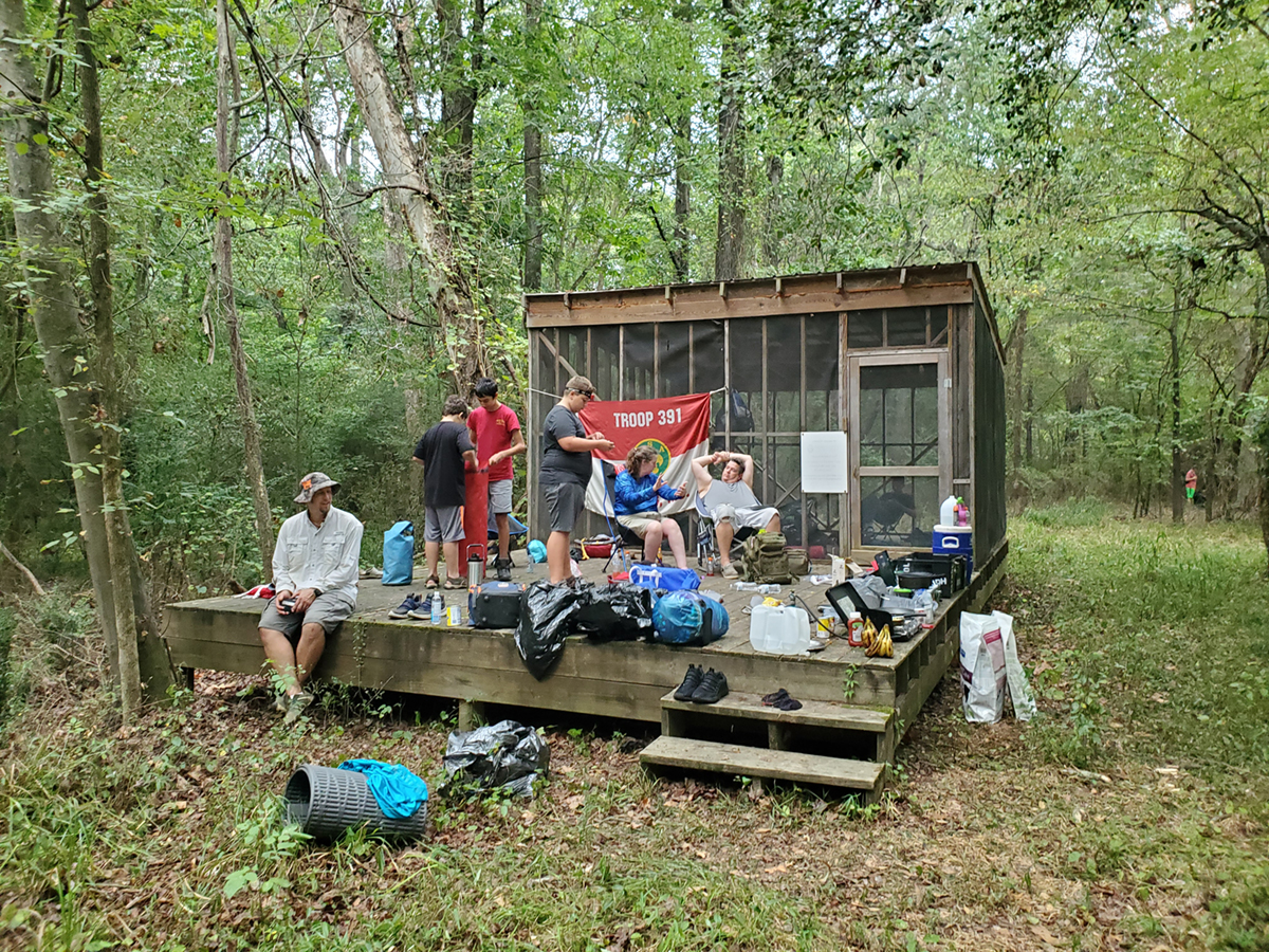 Boy Scouts explore water trail - Sound Rivers