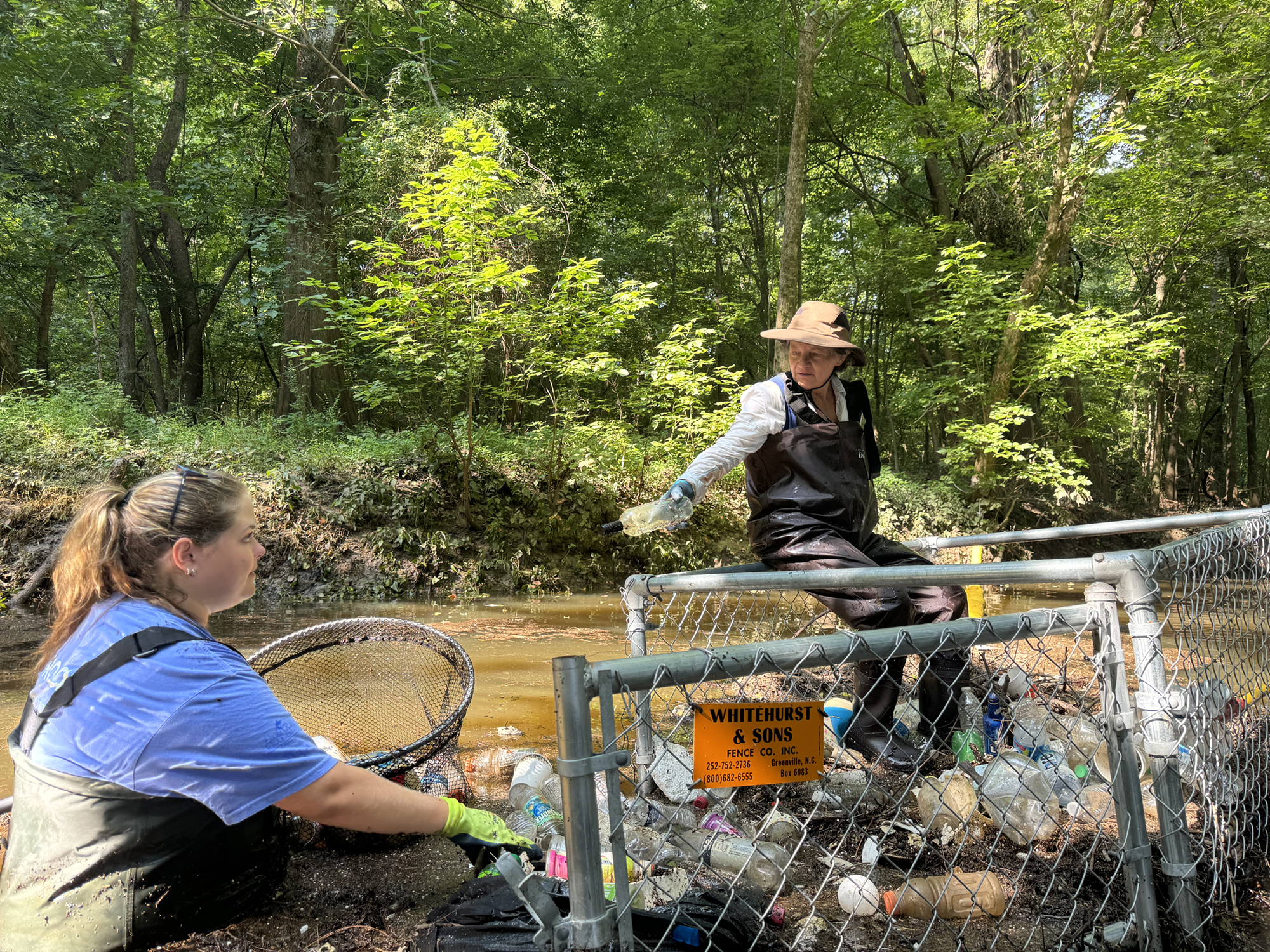 TS Debby prompts trash-trap pro-activity - Sound Rivers
