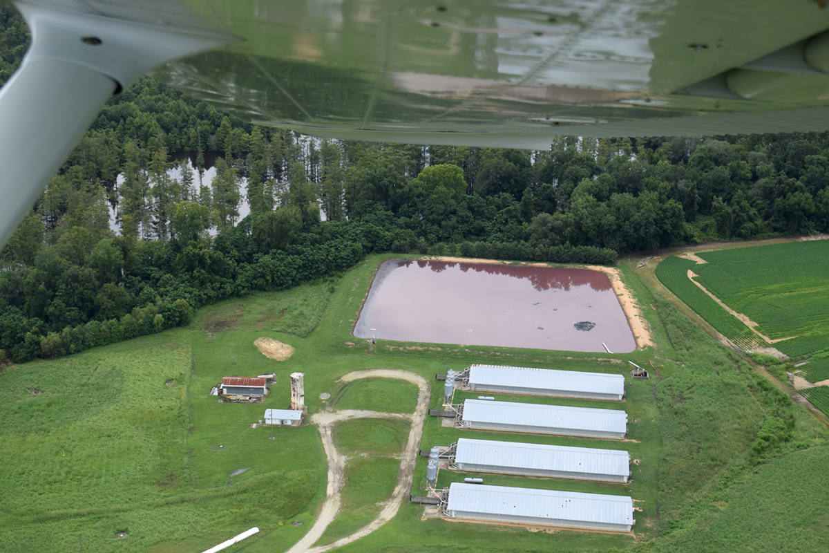 Riverkeeper goes airborne to check CAFOs post-storm