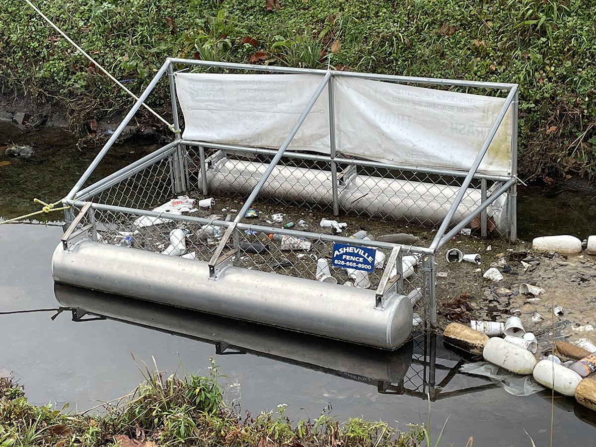 Trash traps get holiday cleanouts! - Sound Rivers