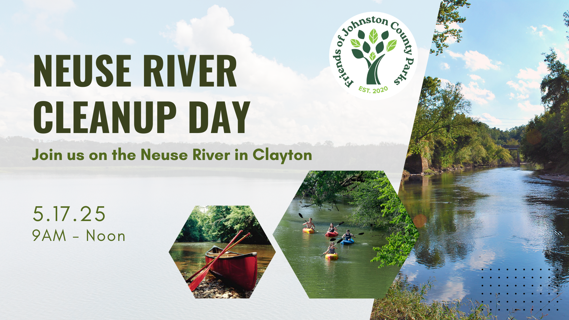 National River Cleanup Day — Neuse River, Clayton - Sound Rivers