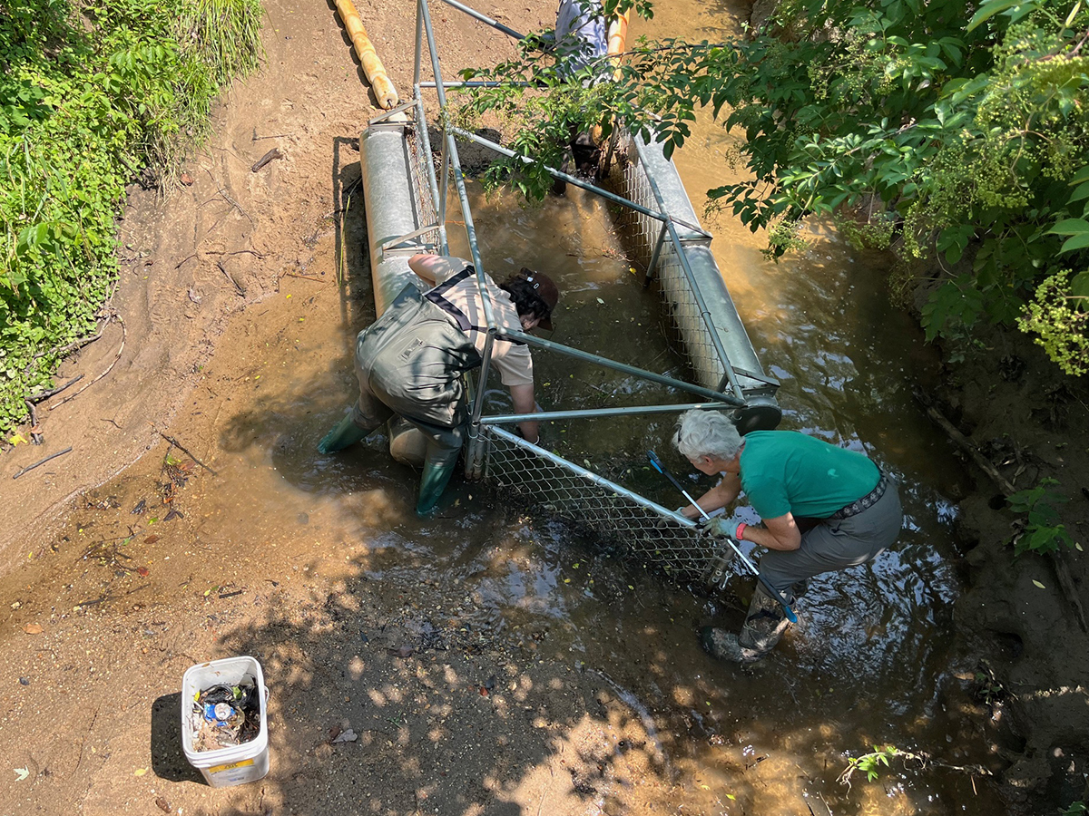 Adopt a Trash Trap: Wake Audubon Society - Sound Rivers