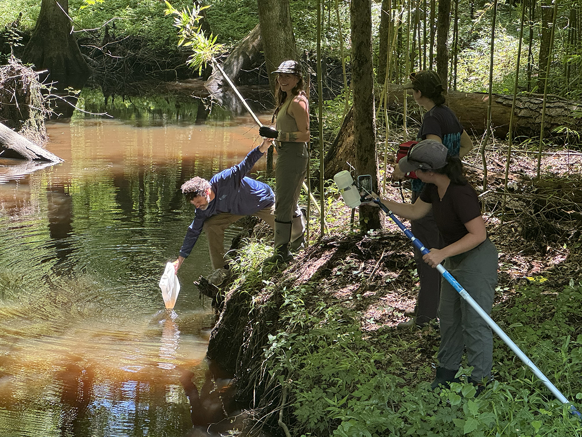 Sound Rivers kicks off Slocum Creek sampling partnership - Sound Rivers