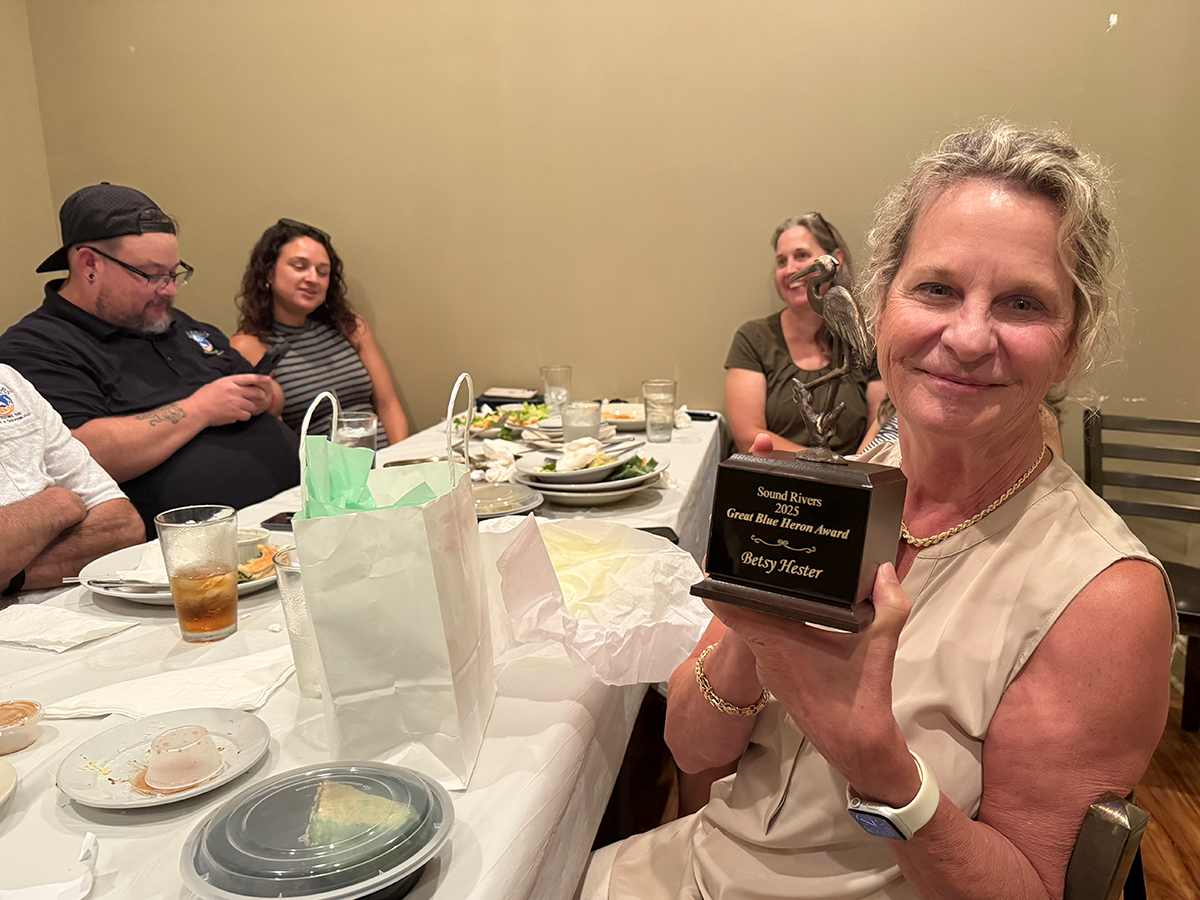 Great Blue Heron club gets 2 new members - Sound Rivers