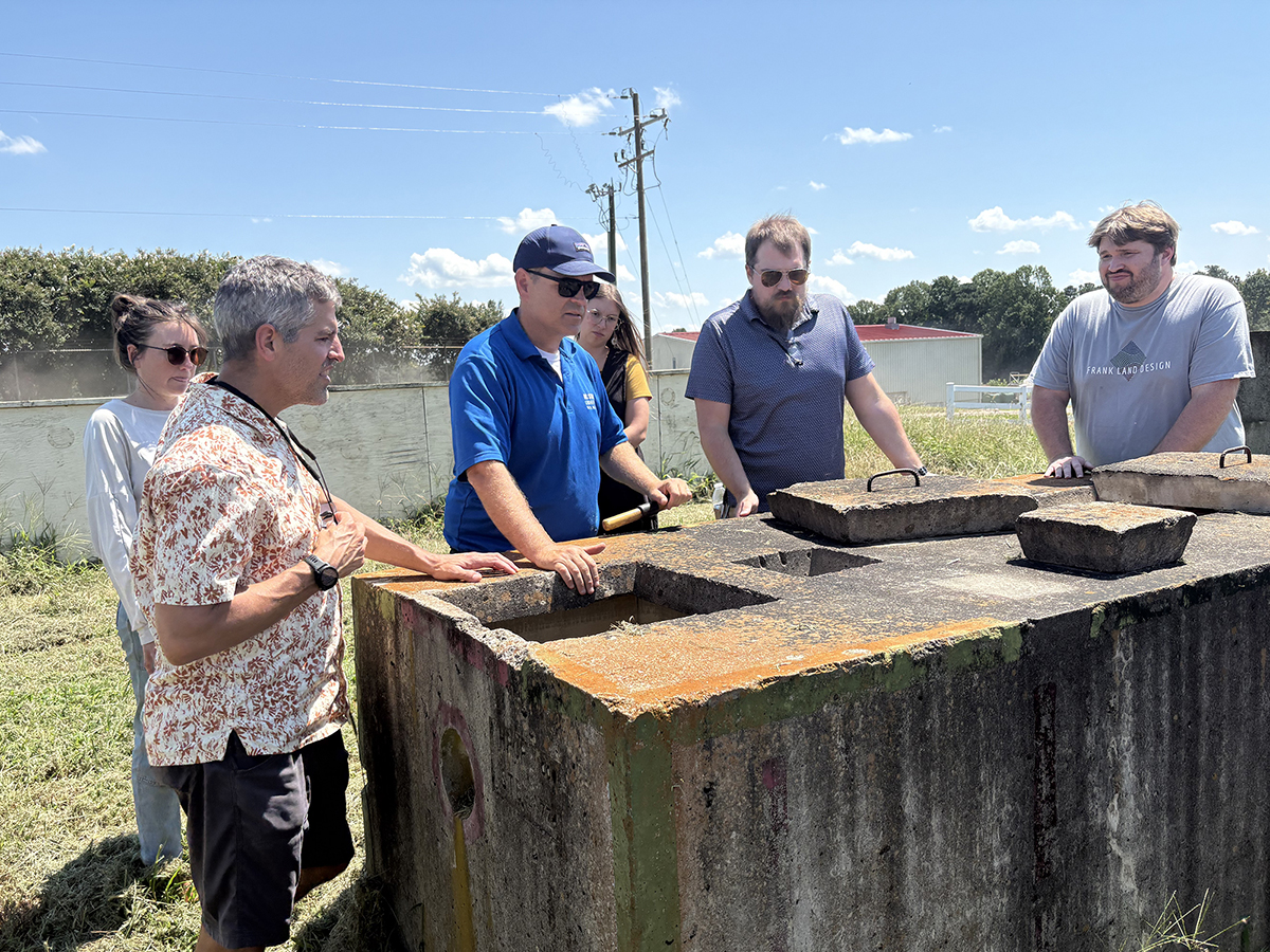 Riverkeepers get an intro to septic systems - Sound Rivers