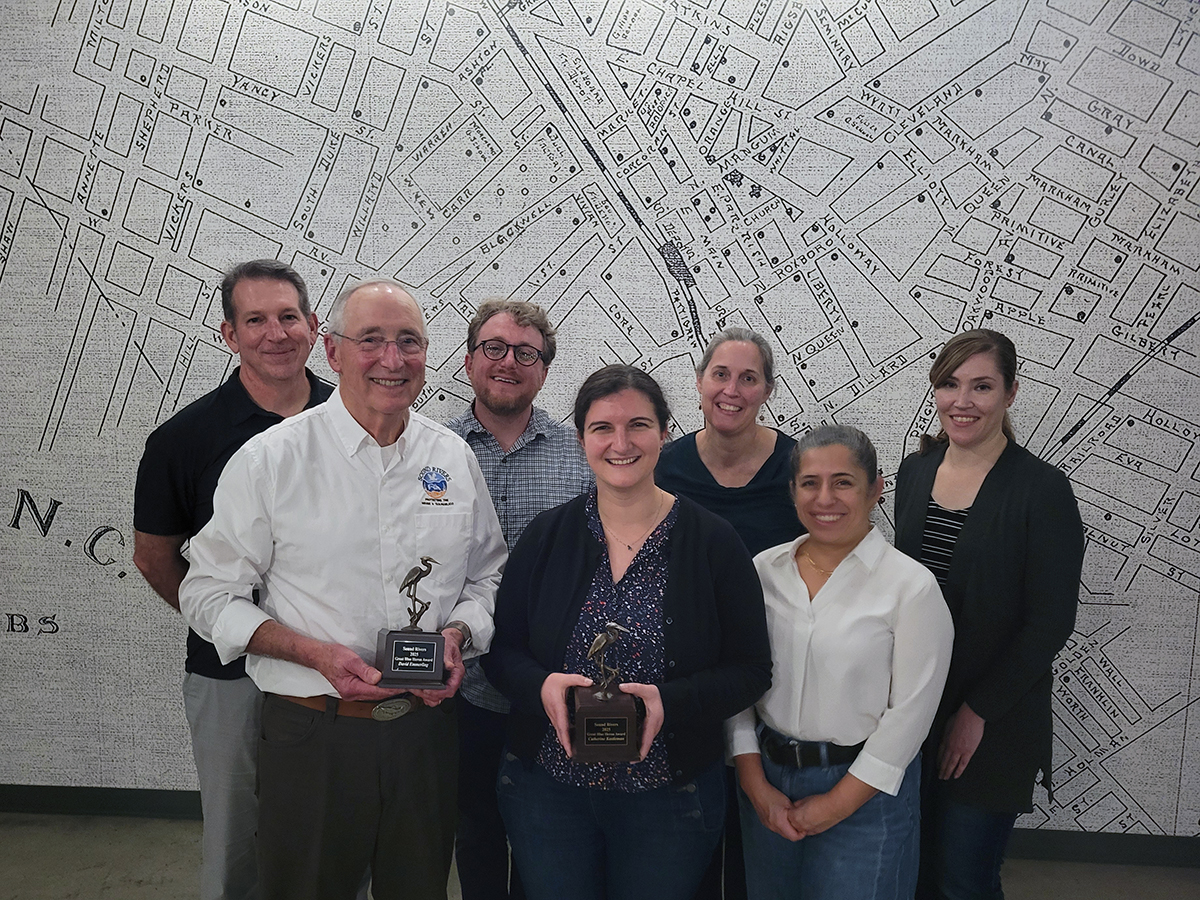 Great Blue Heron award recipients - Sound Rivers