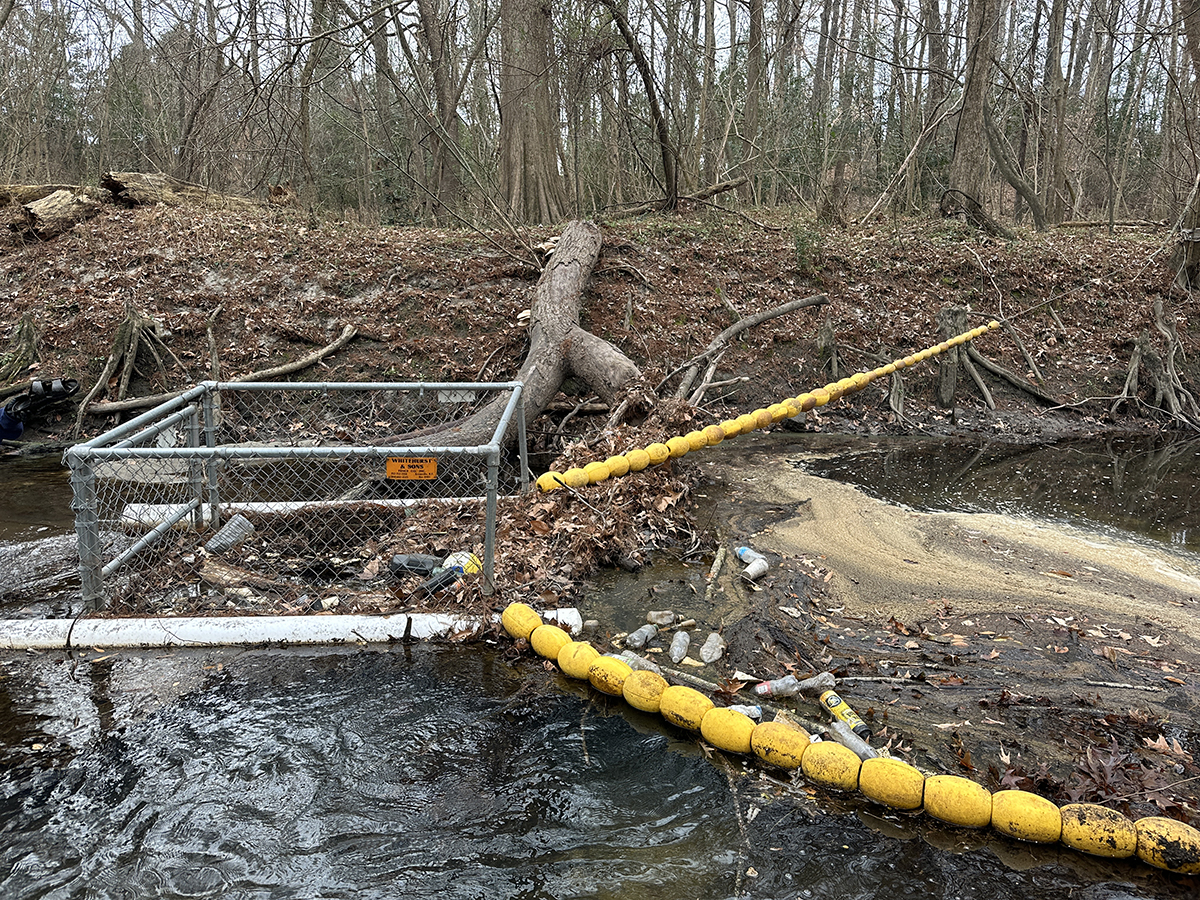 2nd trash trap gets chainsaw treatment - Sound Rivers