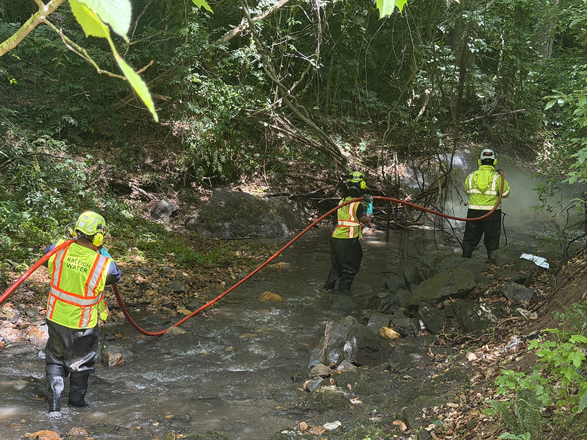 Sound Rivers investigates 1.1-million-gallon sewage spill - Sound Rivers